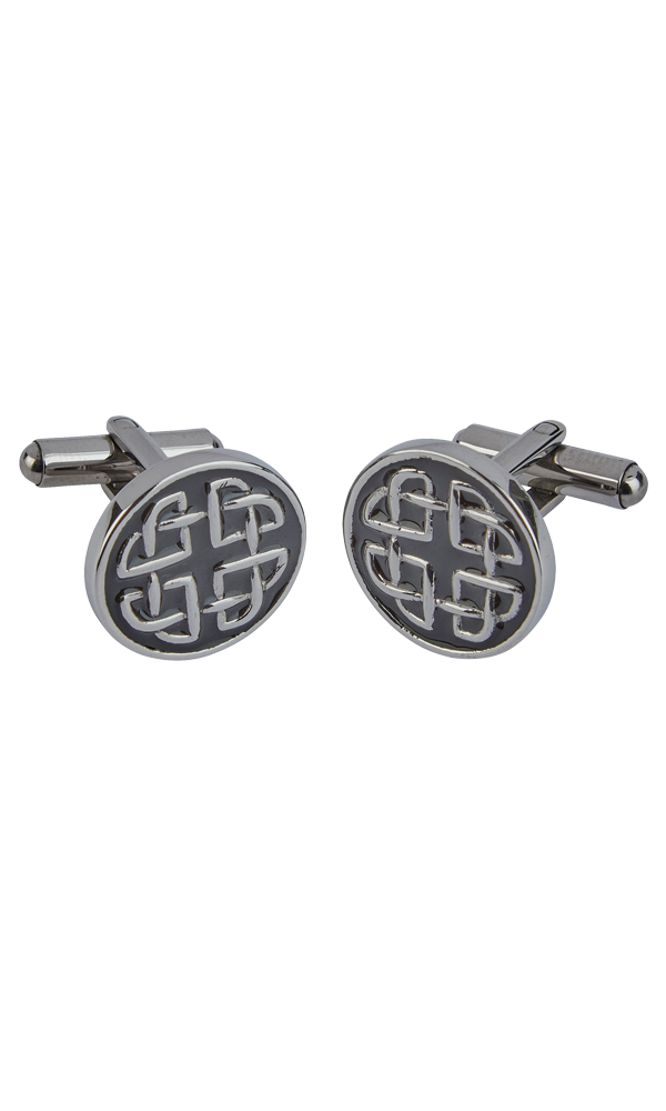 Celtic Enamel Cufflinks | Handmade Scottish Gifts | The Sgian Dubh Company