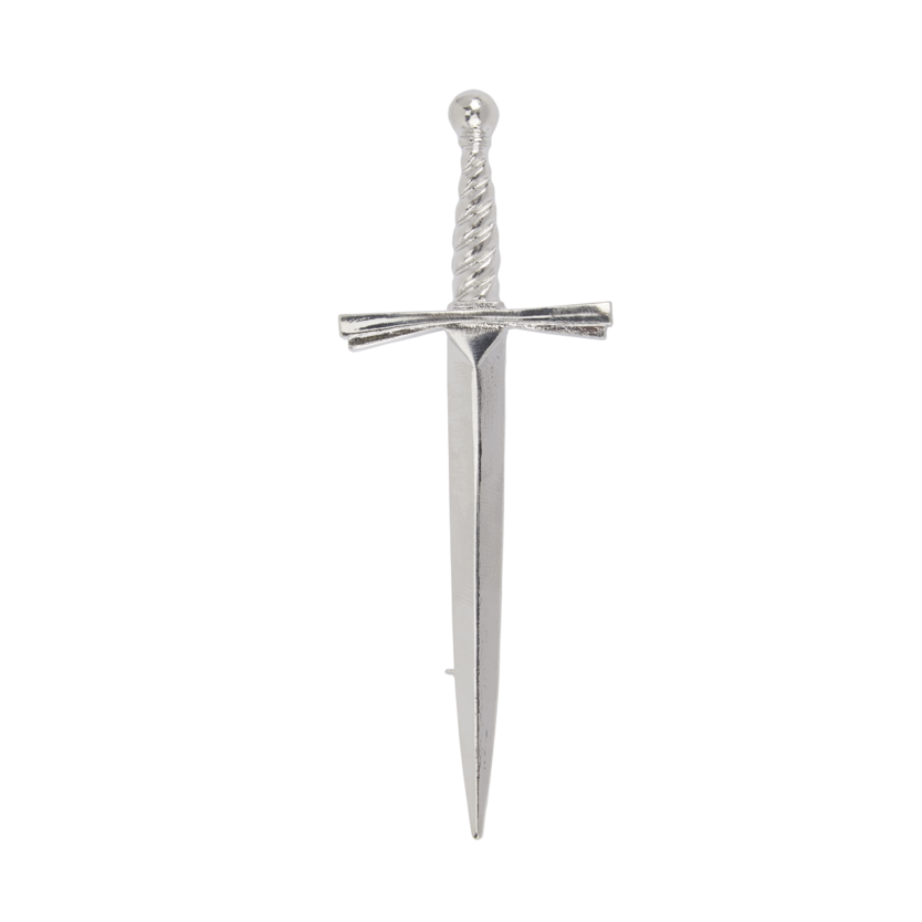 Polished Sword Kilt Pin | The Sgian Dubh Company